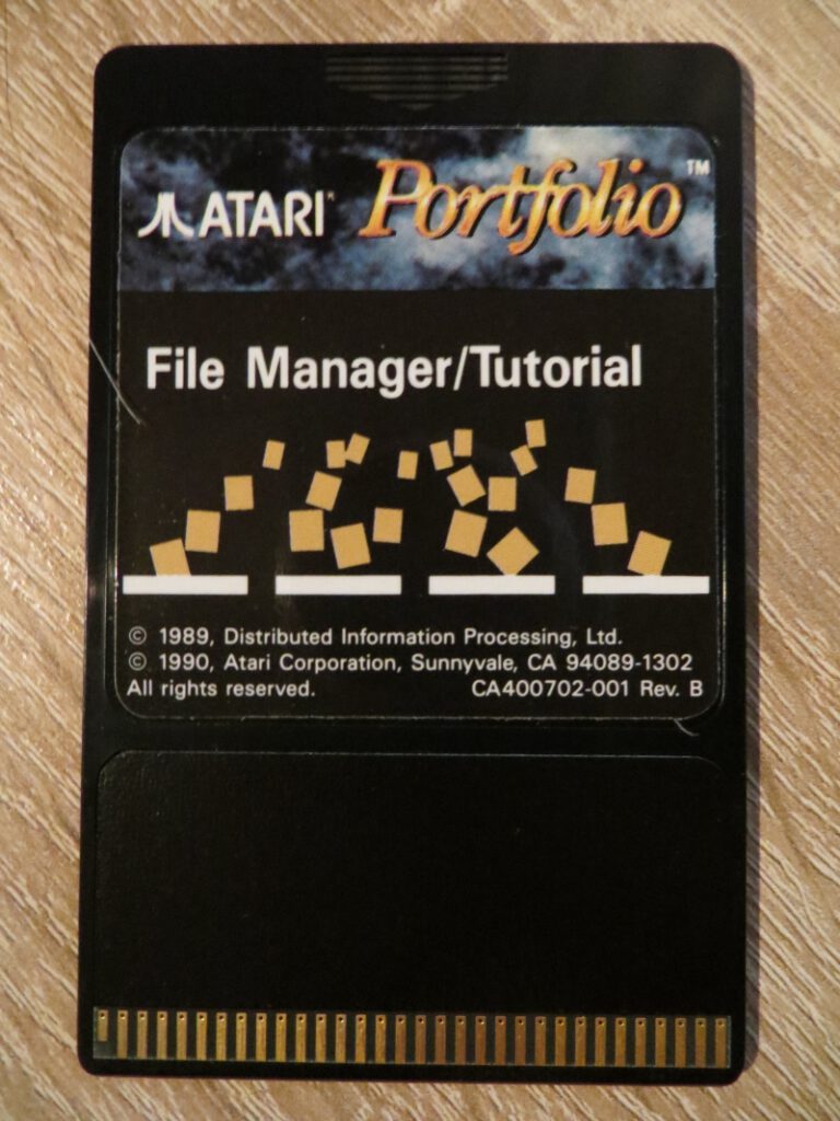 Atari Portfolio – Jungsis Corner