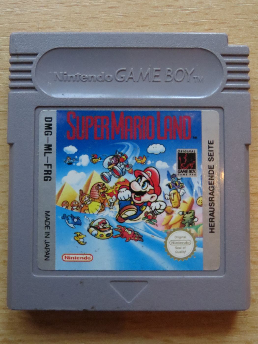 GB Super Mario Land Cartridge – Jungsi's Corner