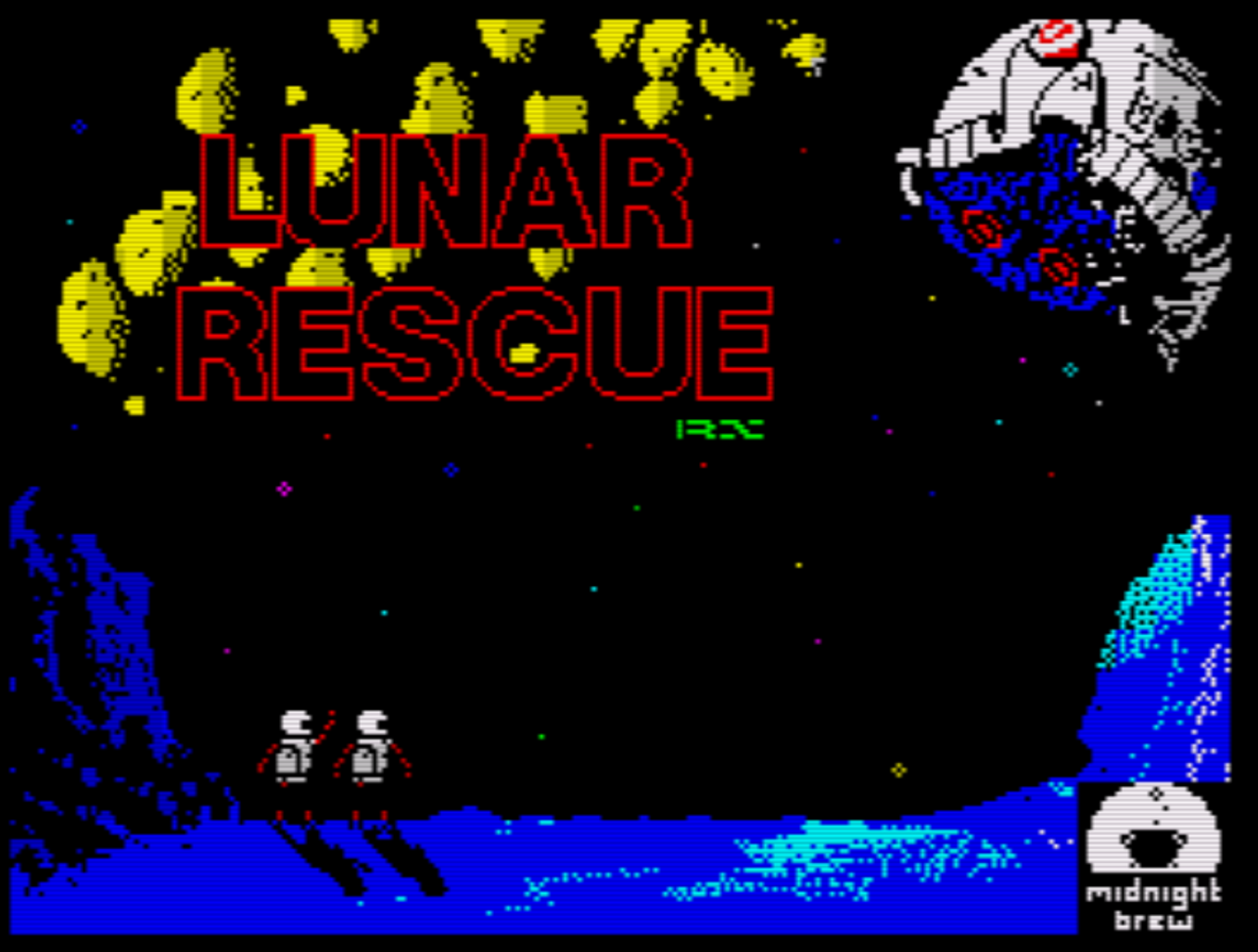 Lunar Rescue RX [Sinclair ZX Spectrum] – Jungsis Corner