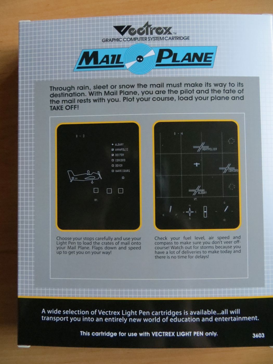 Mail Plane [Vectrex] – Jungsis Corner