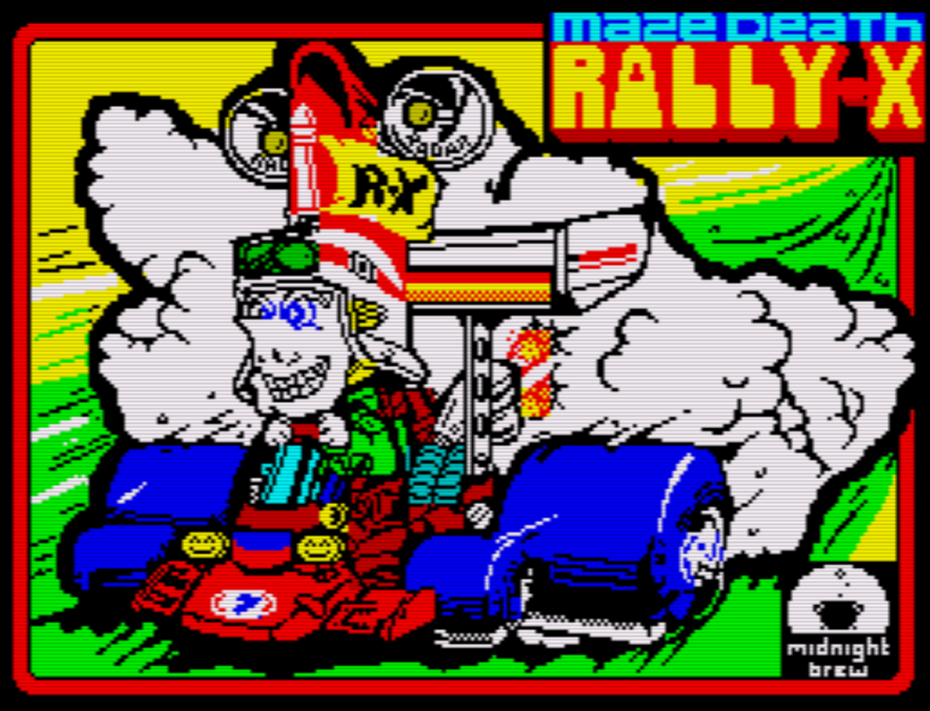 Maze Death Rally-X [Sinclair ZX Spectrum] – Jungsis Corner