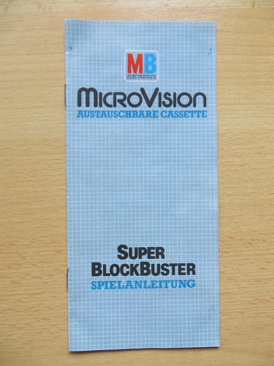 Microvision-Super-Blockbuster-Spielanleitung – Jungsis Corner