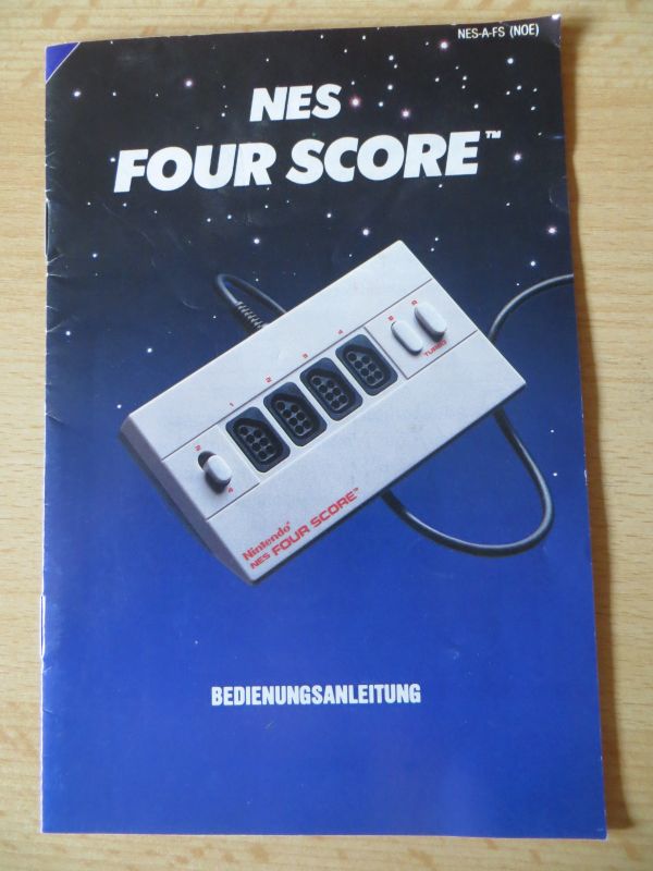NES Four Score – Manual – Jungsis Corner