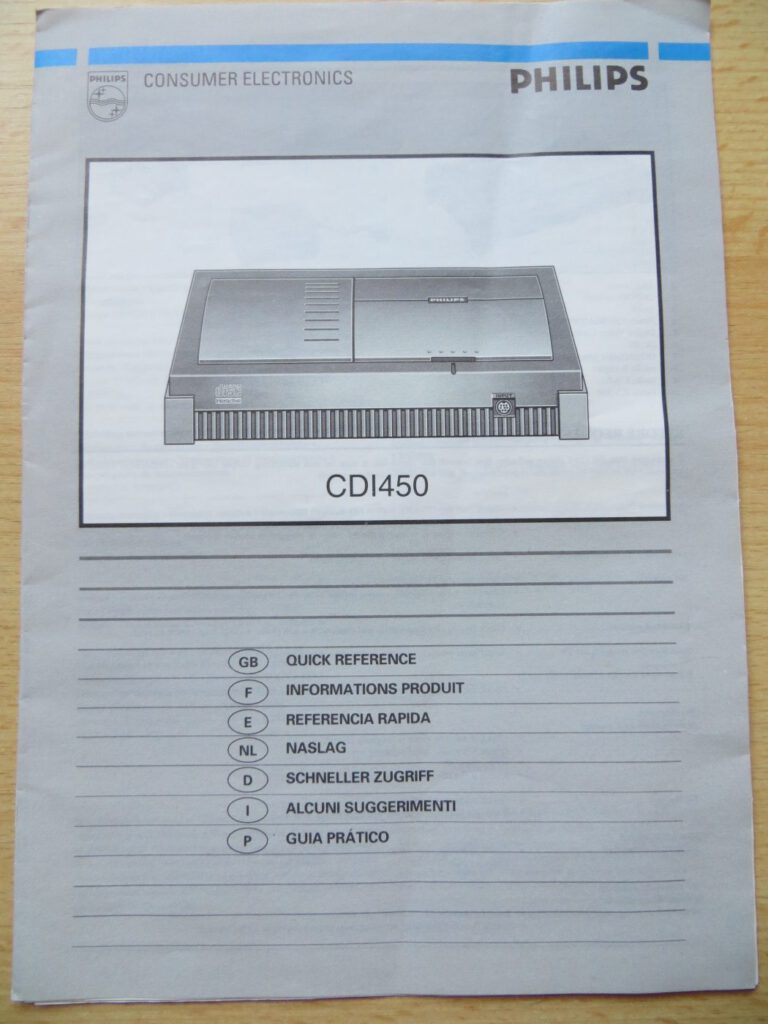 Philips CDI 450 [Philips] – Jungsis Corner