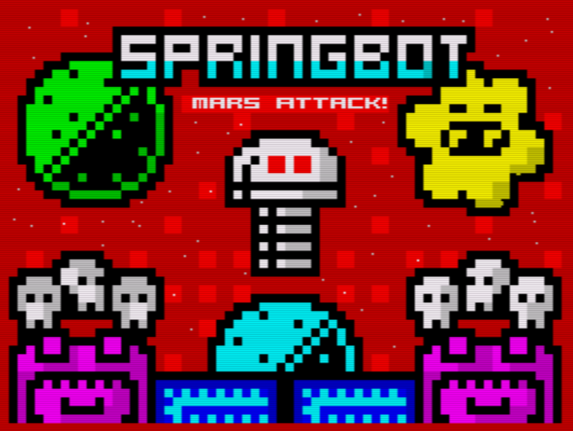 Springbot: Mars Attack! [Sinclair ZX Spectrum] – Jungsis Corner