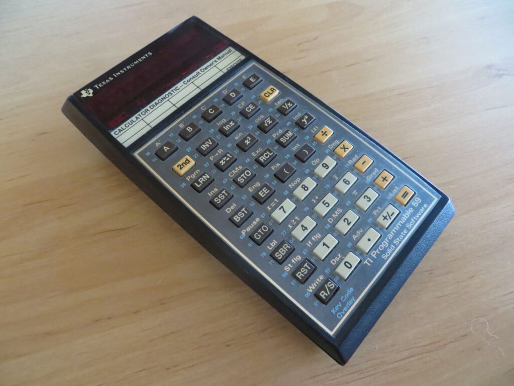 TI-59 [Texas Instruments] – Jungsis Corner
