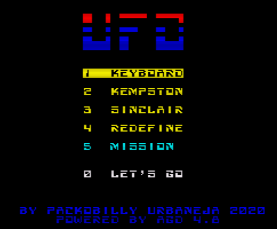 UFO [Sinclair ZX Spectrum] – Jungsis Corner
