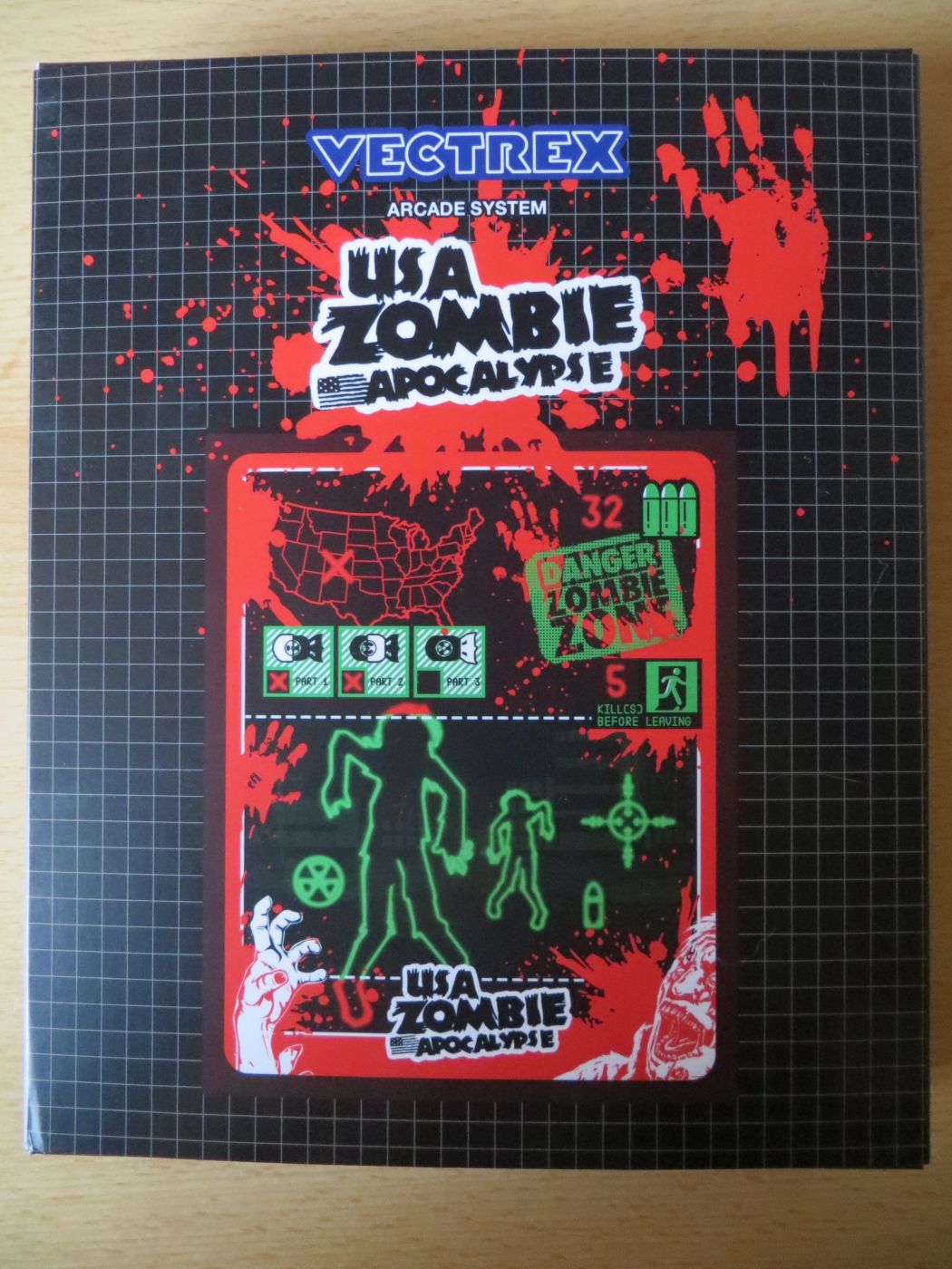 USA Zombie Apocalypse [Vectrex] – Jungsis Corner