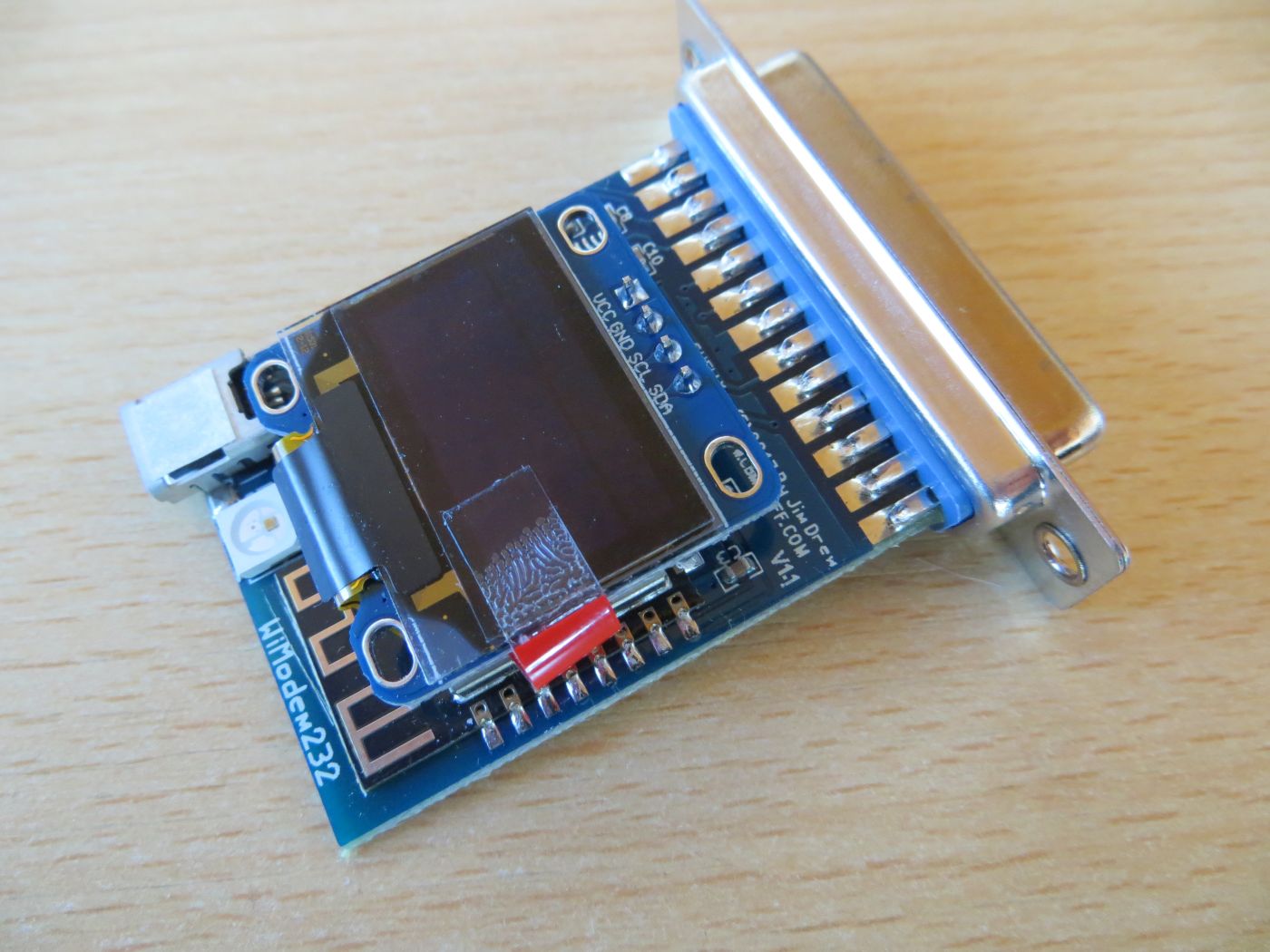 WiModem232 OLED [Retro] – Jungsis Corner