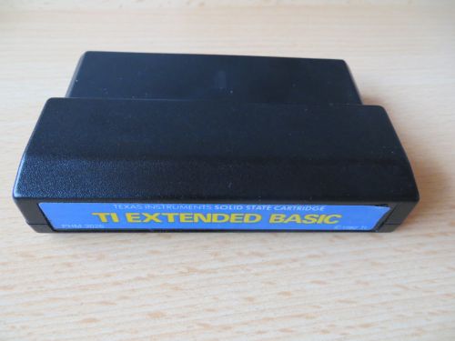 TI Cartridge – TI Extended Basic – Jungsis Corner