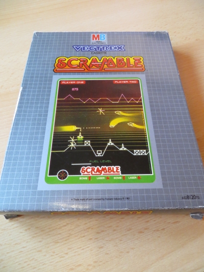Vectrex – Scramble – Verpackung – Vorderseite – Jungsis Corner