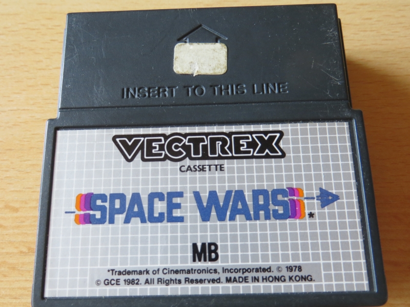 Vectrex – Space Wars – Cartridge – Jungsis Corner