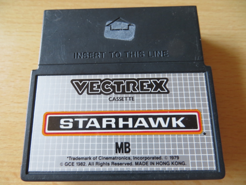 Vectrex – Starhawk – Cartridge – Jungsis Corner